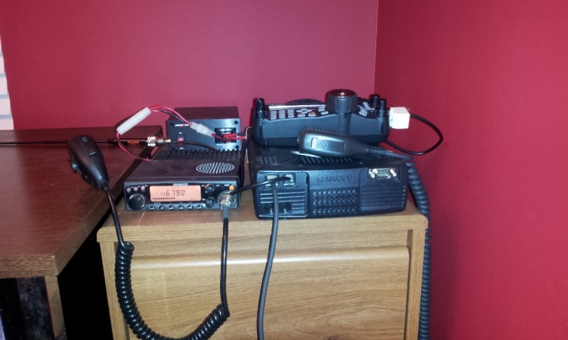 Temporary ham shack – AB4UG Radioblog